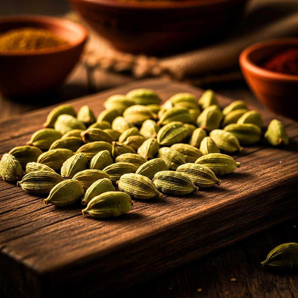 Premium Elaichi (Green Cardamom) – sanatana organic farms